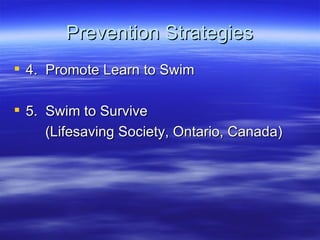 Drowning Incident Analysis | PPT