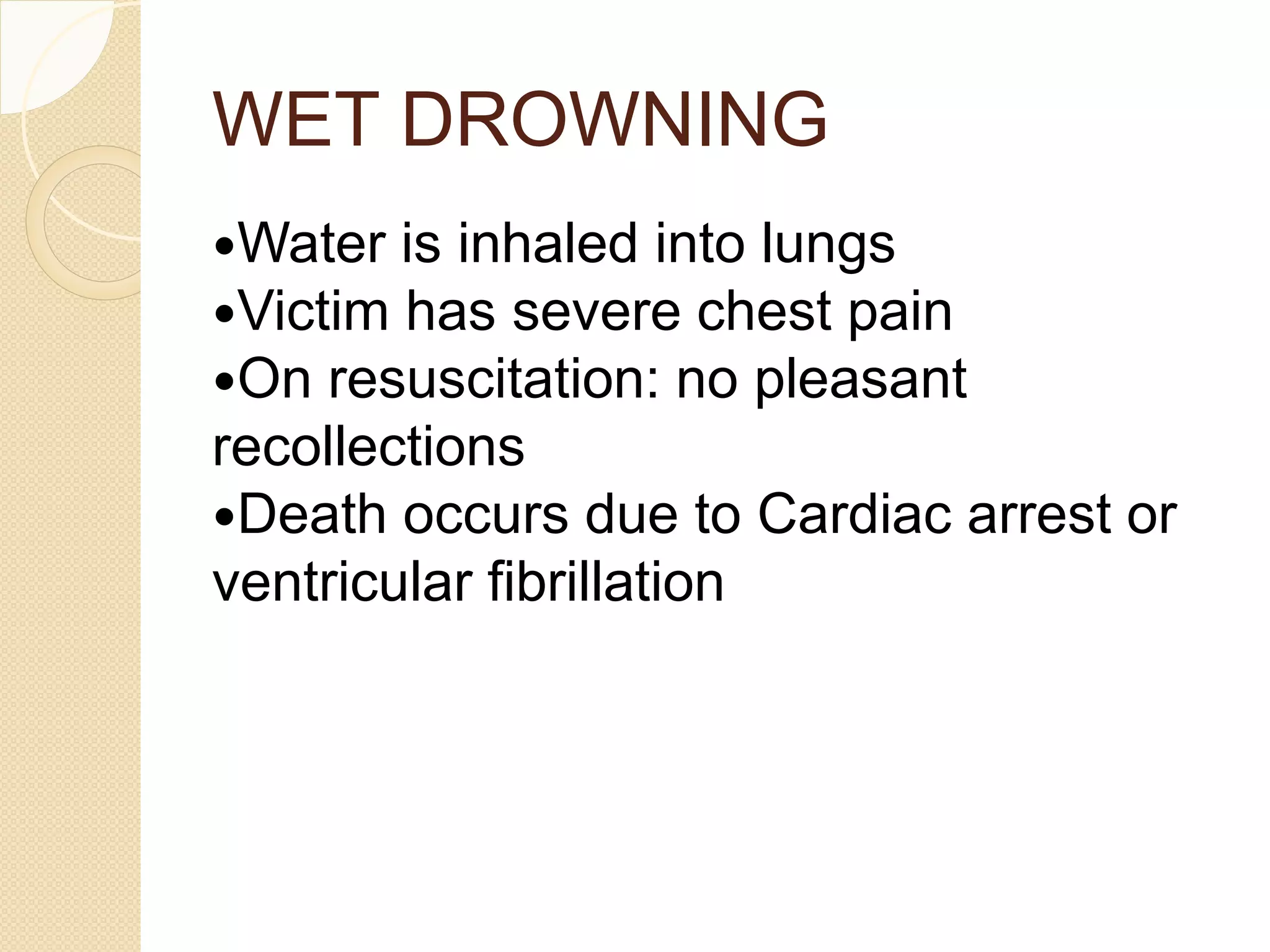 Drowning | PPTX
