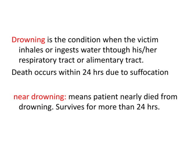 first aid management of patient with drowning | PPTX | First Aid | Injuries