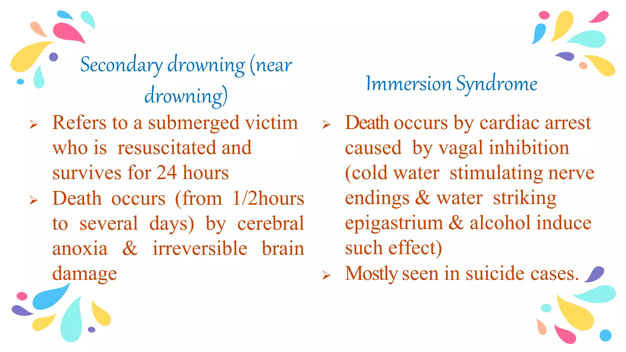 Drowning and near drowning | PPTX