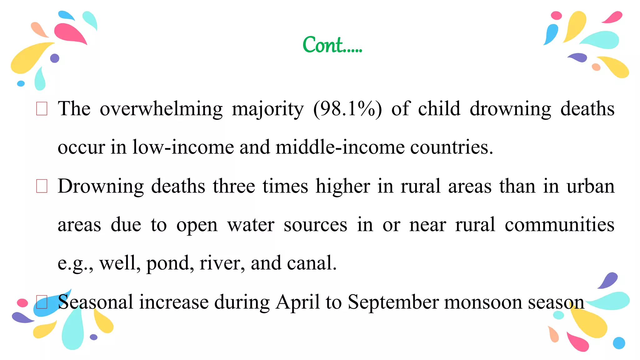 Drowning and near drowning | PPTX