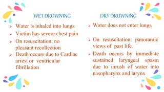 Drowning and near drowning | PPTX