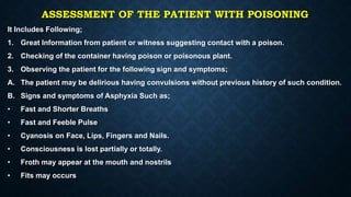 Drowning and poisoning PPt | PPTX