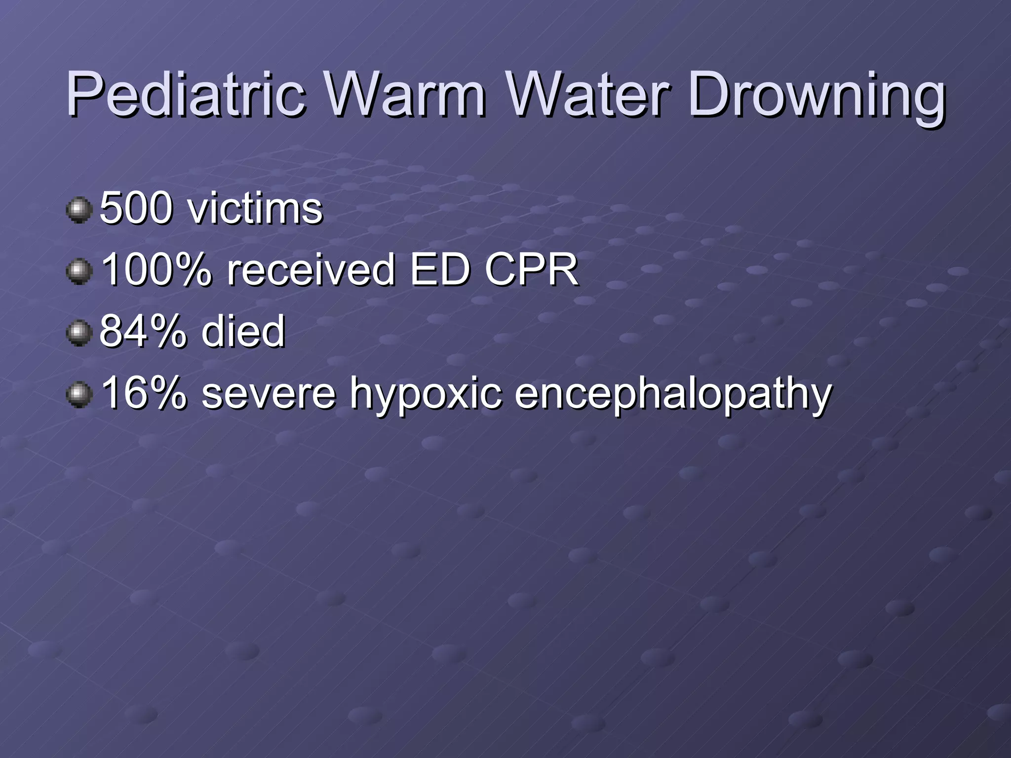 Drowning In Children | PPT