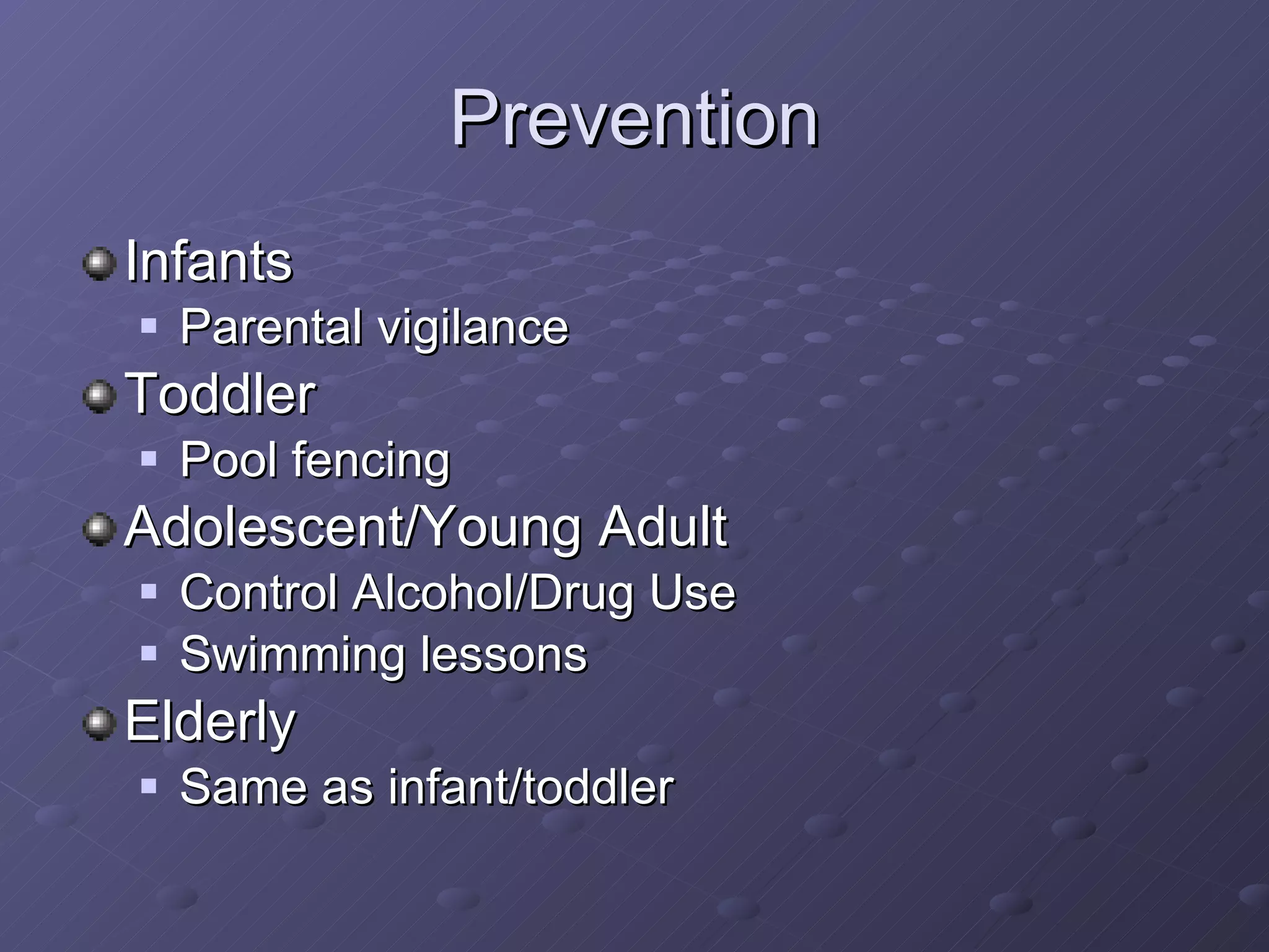 Drowning In Children | PPT