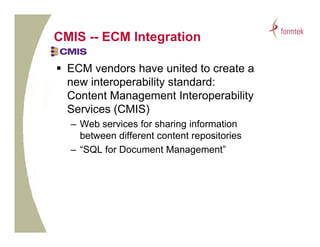 Gilbane 2009 -- How Can Content Management Software Keep Pace? | PDF