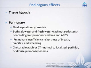 Drowning ( Submersion Injuries ) | PPTX
