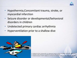 Drowning ( Submersion Injuries ) | PPTX | First Aid | Injuries