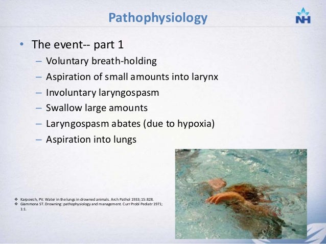 Drowning ( Submersion Injuries )