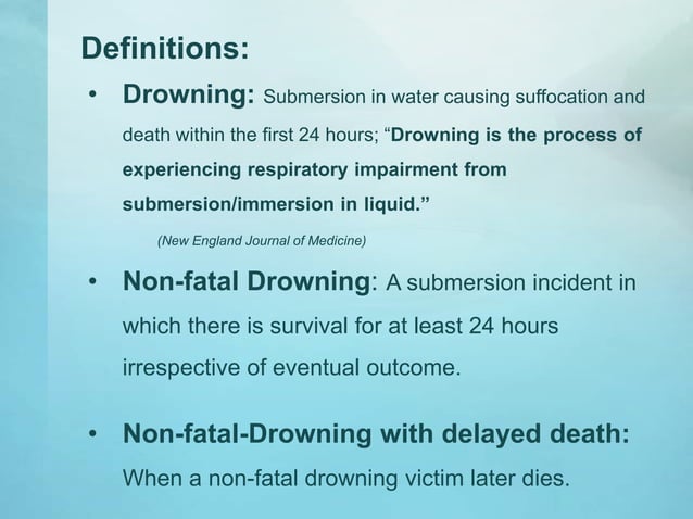 Drowning Prevention: A Contemporary Health Issue That Impacts Everyone ...