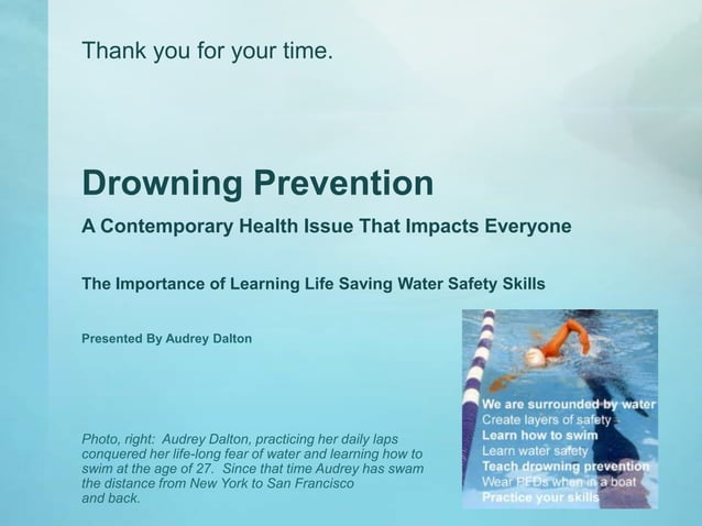 Drowning Prevention: A Contemporary Health Issue That Impacts Everyone ...