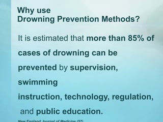 Drowning Prevention: A Contemporary Health Issue That Impacts Everyone ...
