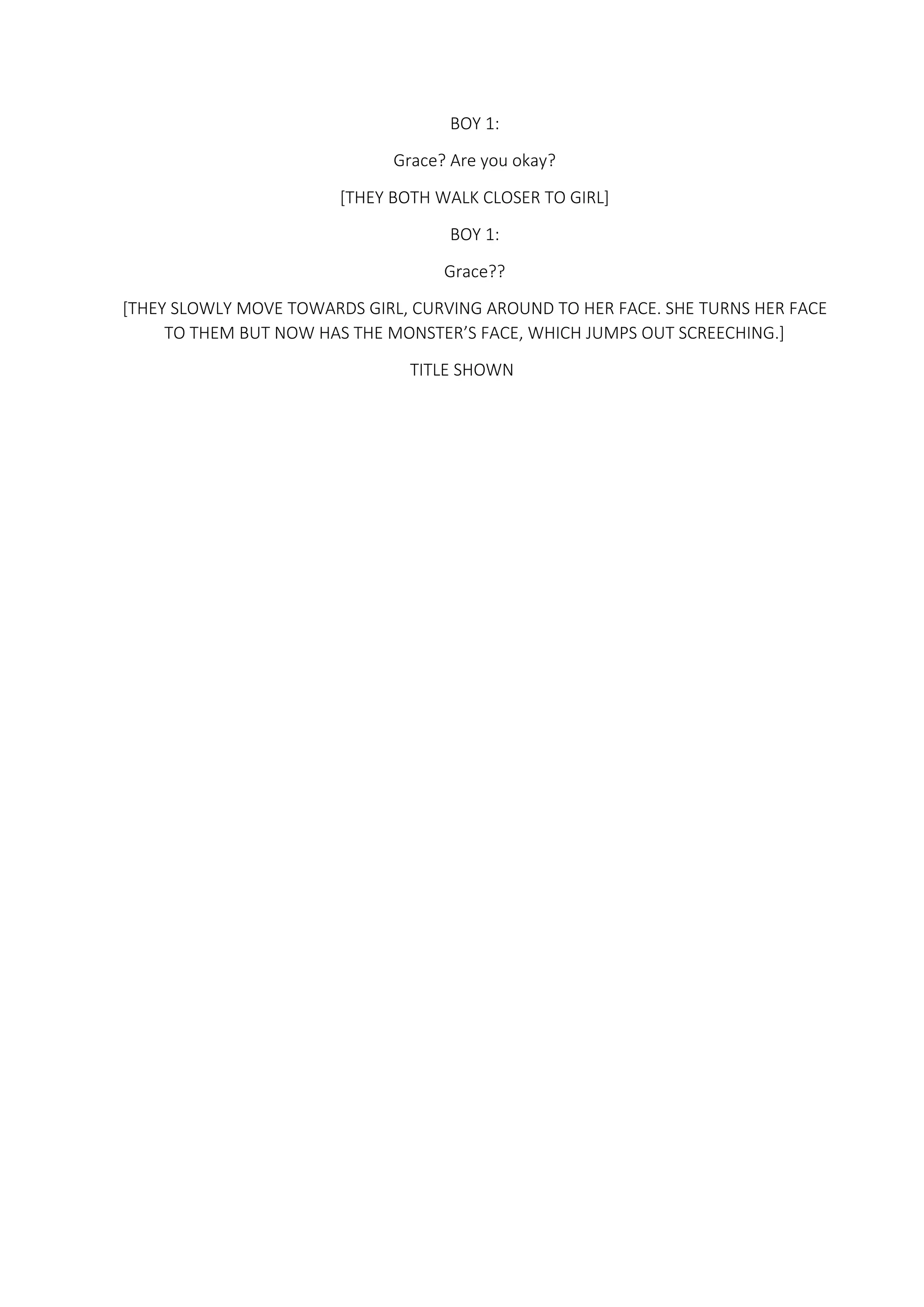 Drowning script | PDF