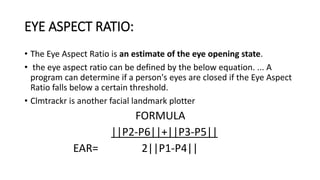 Drowsiness Detection using machine learning (1).pptx