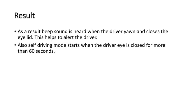 Drowsiness Detection Using Machine Learning 1 Pptx