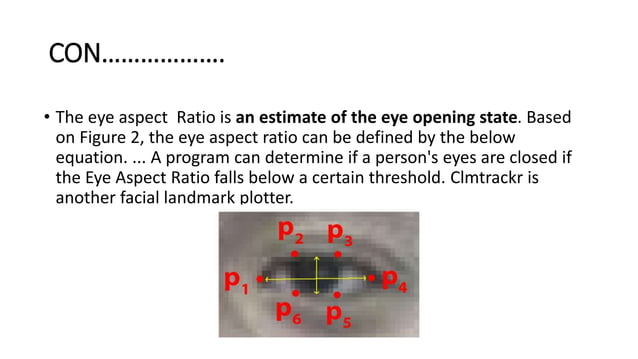 Drowsiness Detection Using Machine Learning 1 Pptx