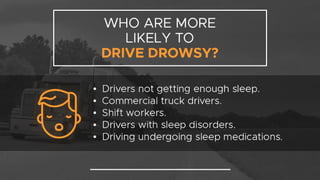 Drowsy Driving Facts and Stats | PPT