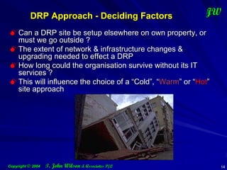 Disaster Recovery Planning | PDF