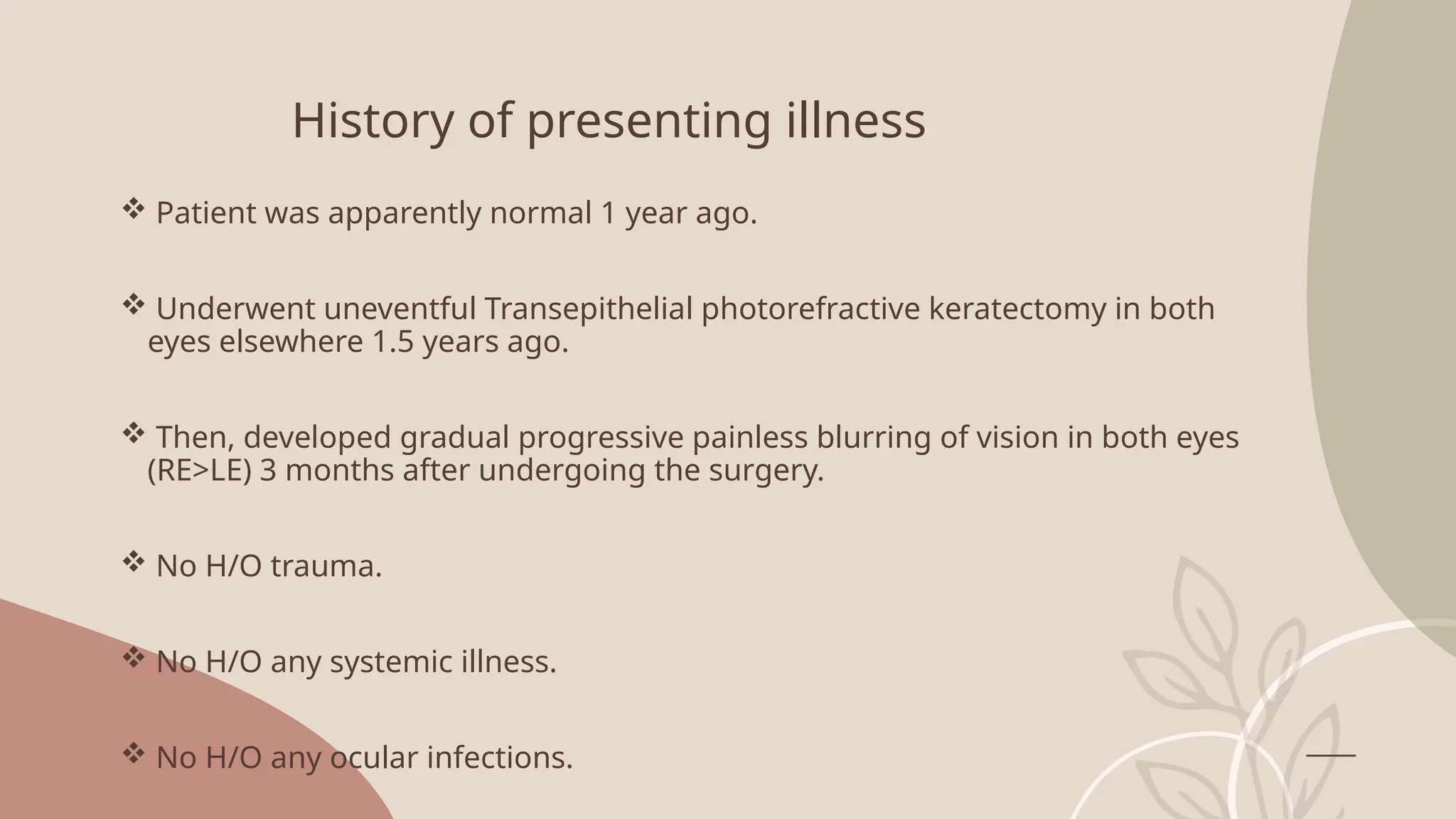 Dr Parnika - management of post transepithelial photorefractive keratectomy scar.pptx...pptx