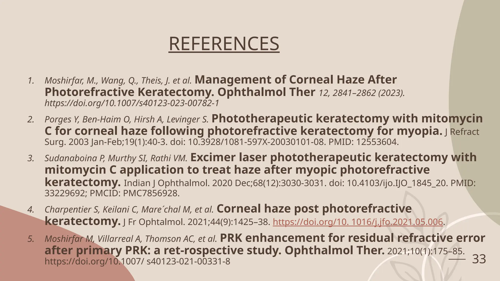 Dr Parnika - management of post transepithelial photorefractive keratectomy scar.pptx...pptx
