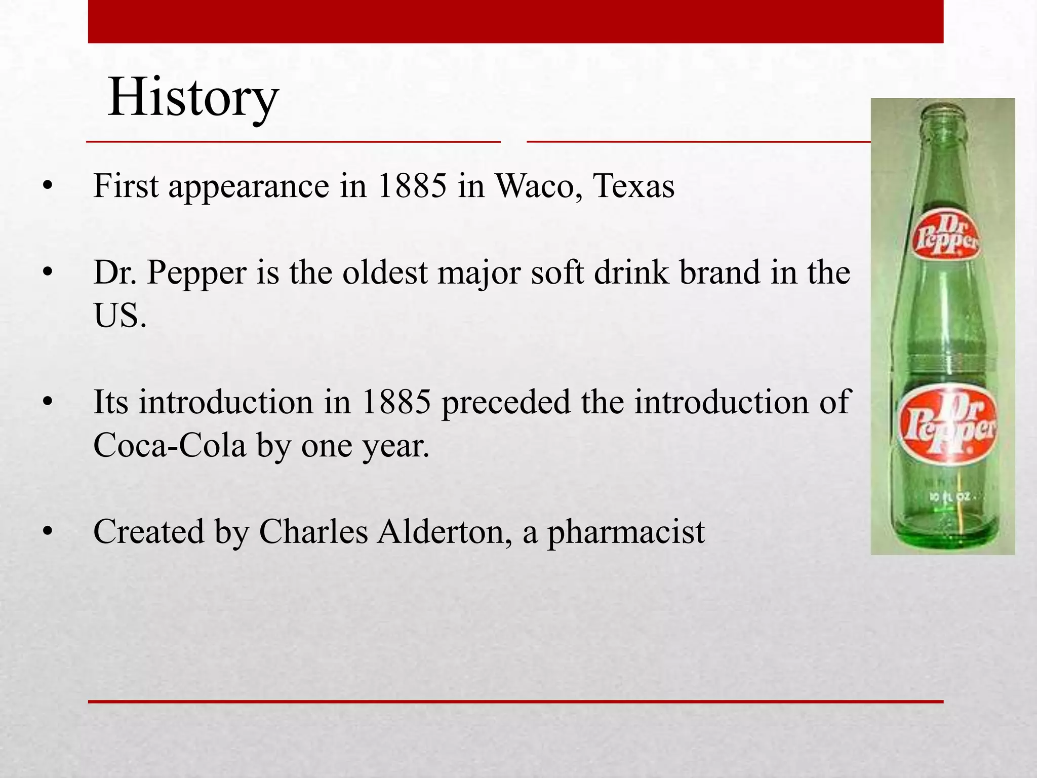 Dr pepper | PPTX