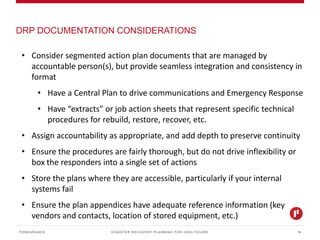 Disaster Recovery Planning | PPTX