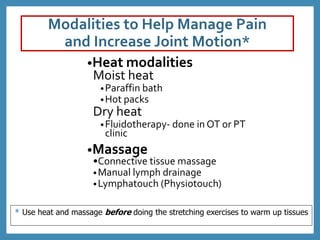 Motion is lotion: the Importance of Hand and Face Exercises and ...