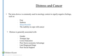 Distress in Cancer Patients | PPTX