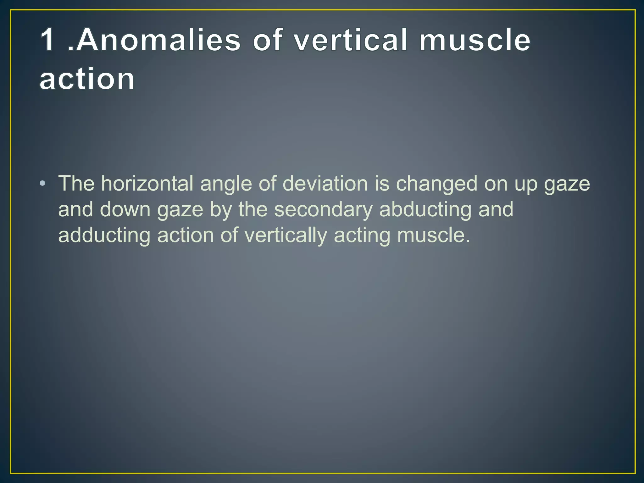 Pattern Strabismus | A.V Pattern | PPTX
