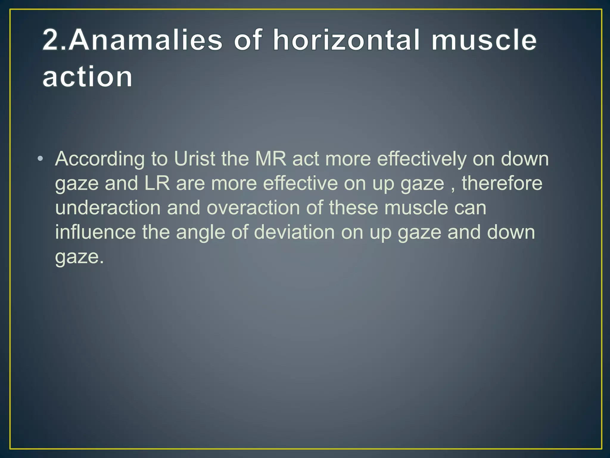 Pattern Strabismus | A.V Pattern | PPTX