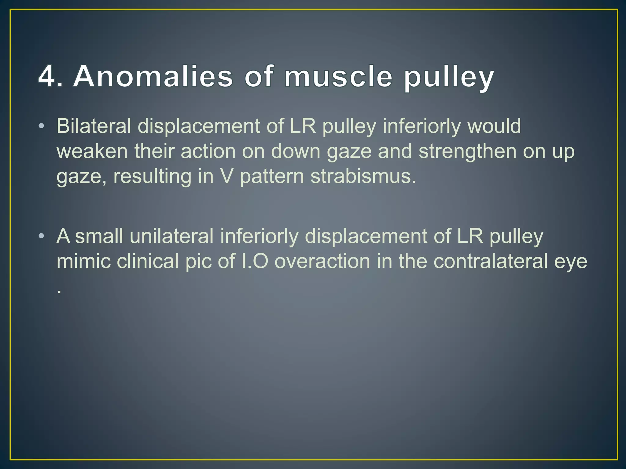 Pattern Strabismus | A.V Pattern | PPTX