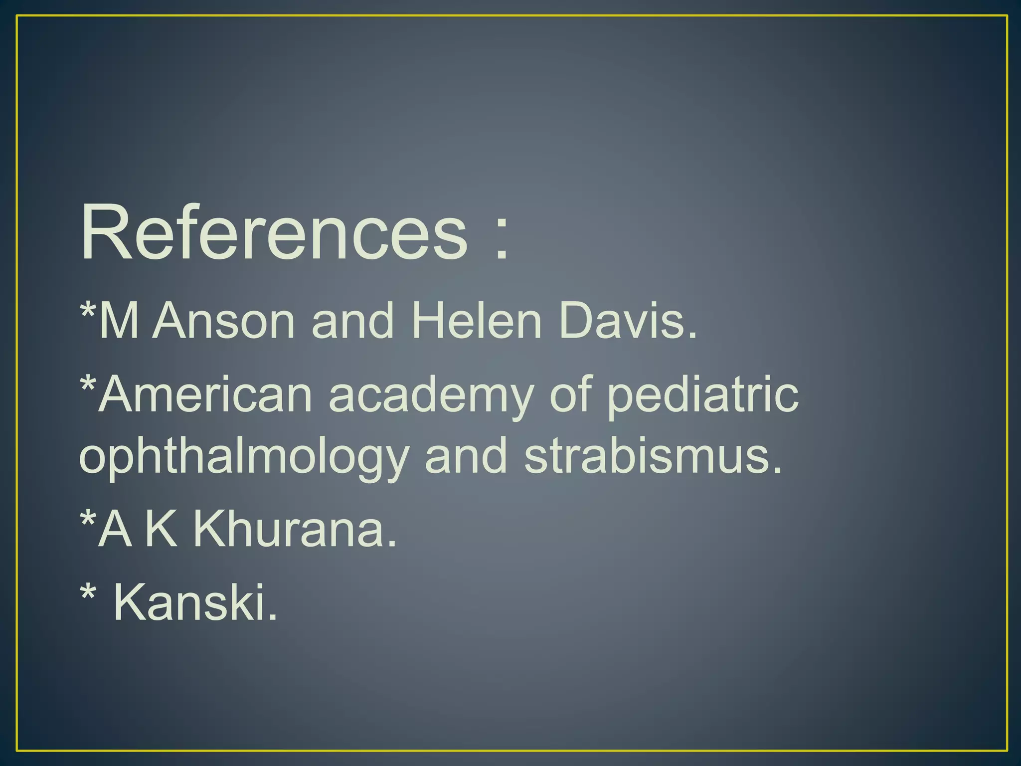 Pattern Strabismus | A.V Pattern | PPTX