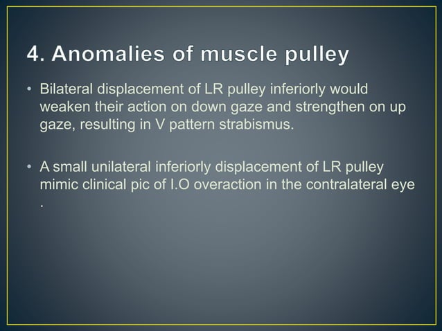 Pattern Strabismus | A.V Pattern | PPTX | Eye and Vision Conditions ...
