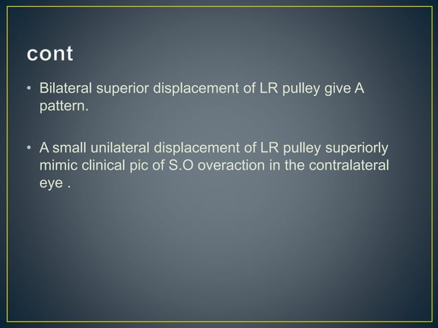 Pattern Strabismus | A.V Pattern | PPTX | Eye and Vision Conditions ...