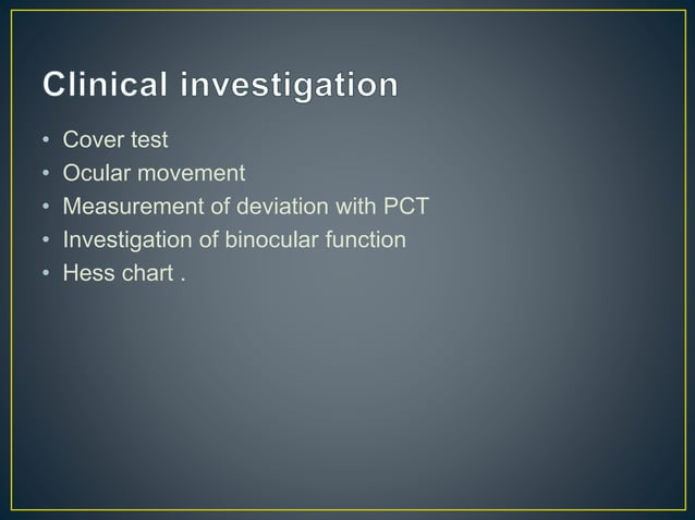 Pattern Strabismus | A.V Pattern | PPTX | Eye and Vision Conditions ...