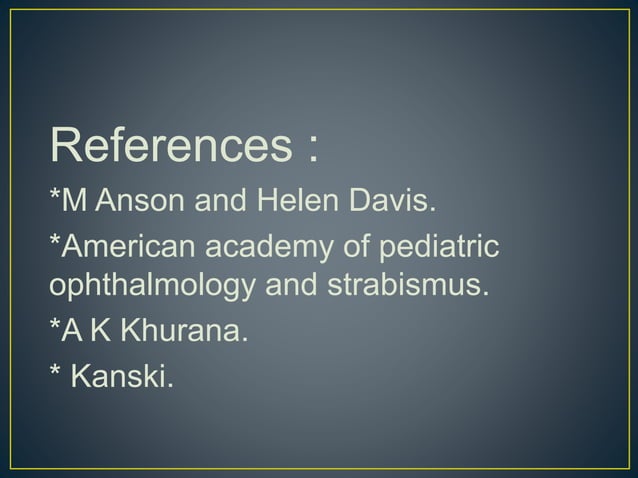 Pattern Strabismus | A.V Pattern | PPTX | Eye and Vision Conditions ...