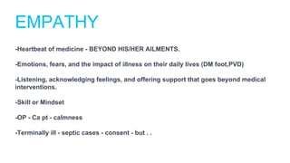 Interaction with patients and their families | PPTX