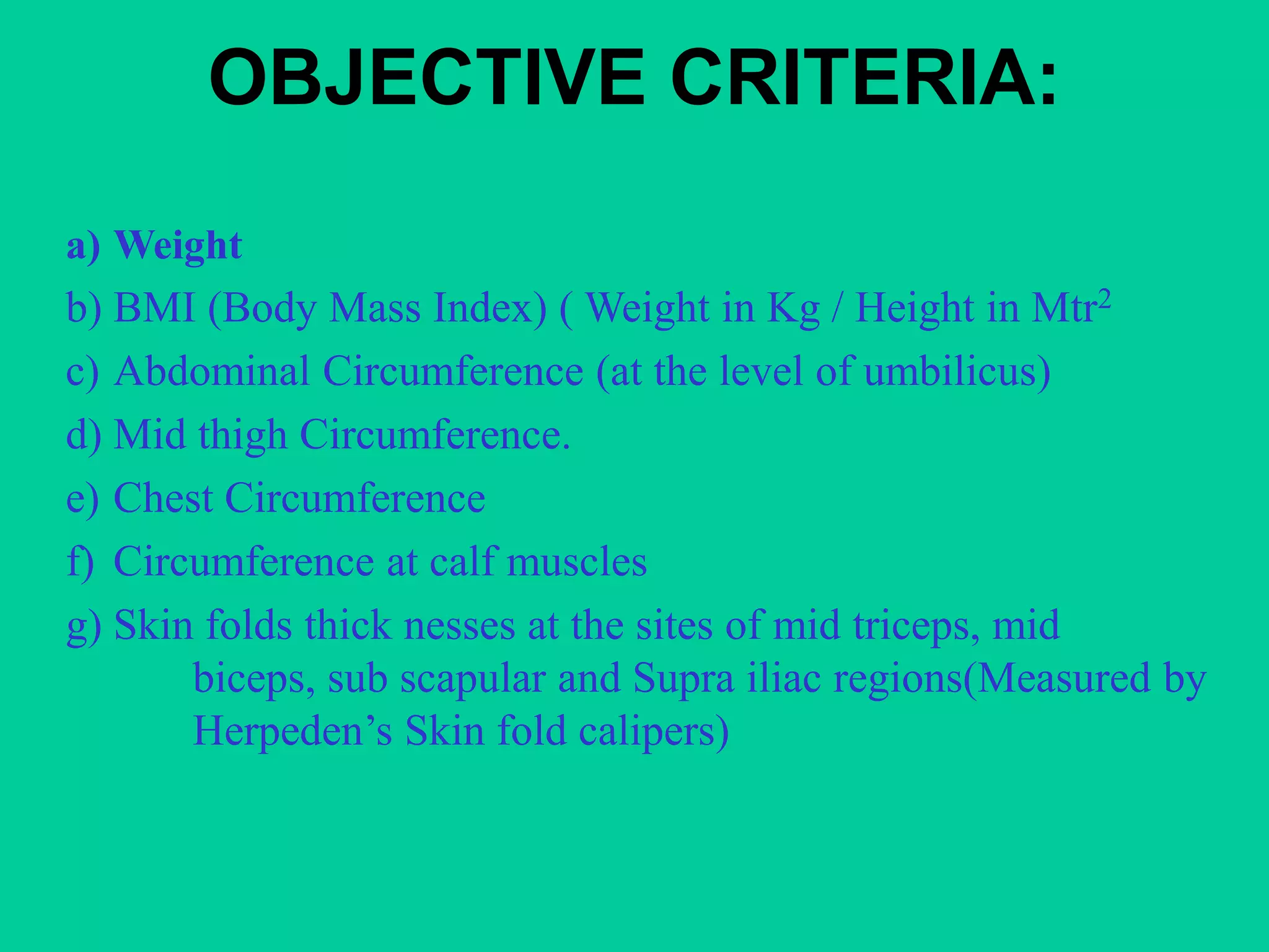 Clinical Research Methodology in Obesity | PPT