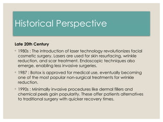 FACIAL AESTHETICS & FACIAL COSMETIC SURGERY | PPTX