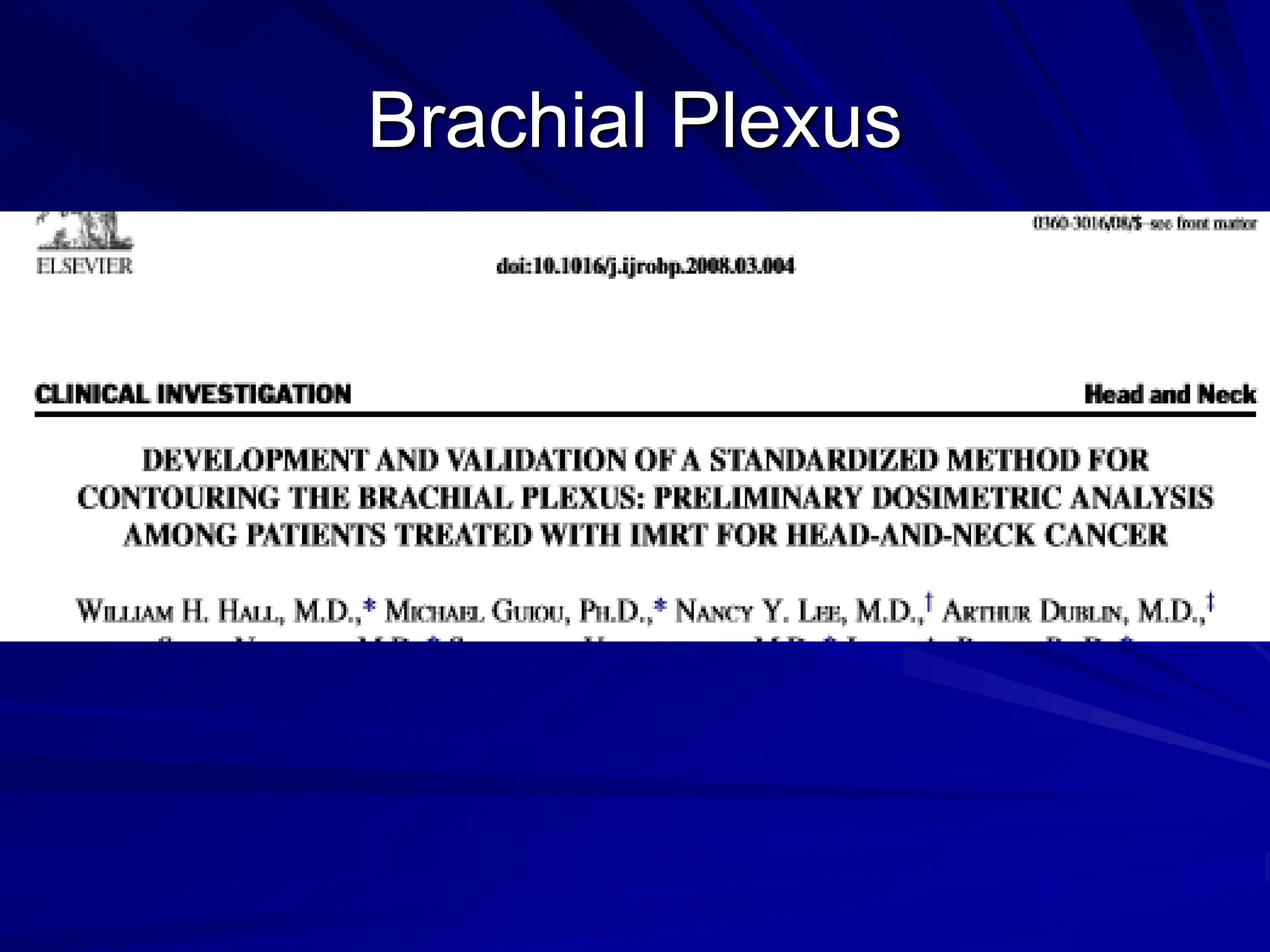 radiation therapy for students,contouring breast | PPT