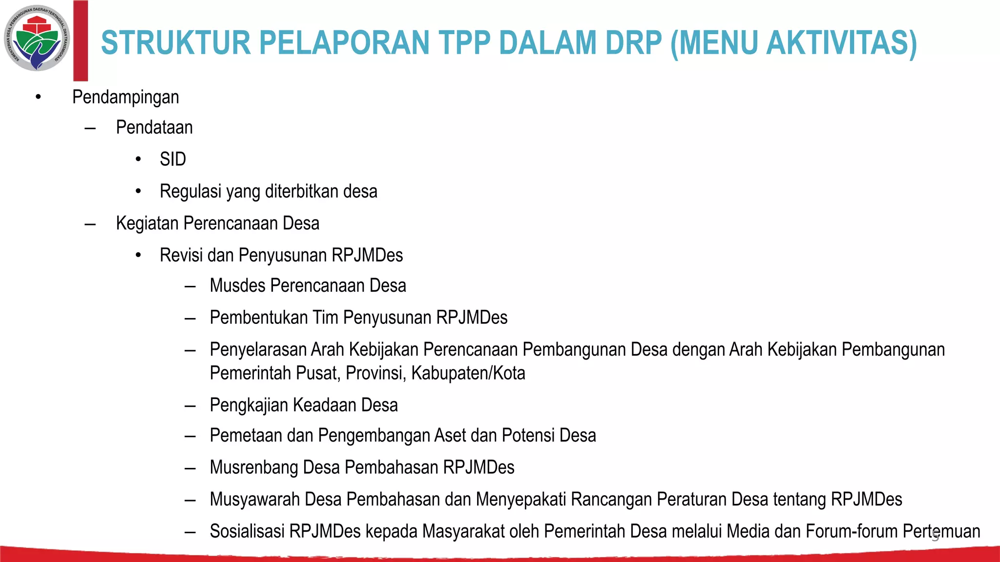 DRP - Daily Report Sebagai BIG Data Pendamping Desa | PDF
