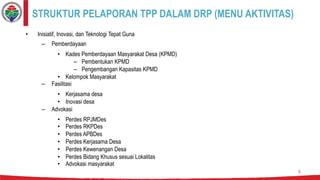 DRP - Daily Report Sebagai BIG Data Pendamping Desa | PDF