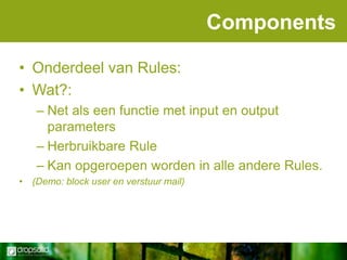 de Rules module van Drupal | PPTX