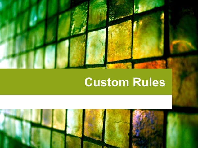 de Rules module van Drupal | PPT