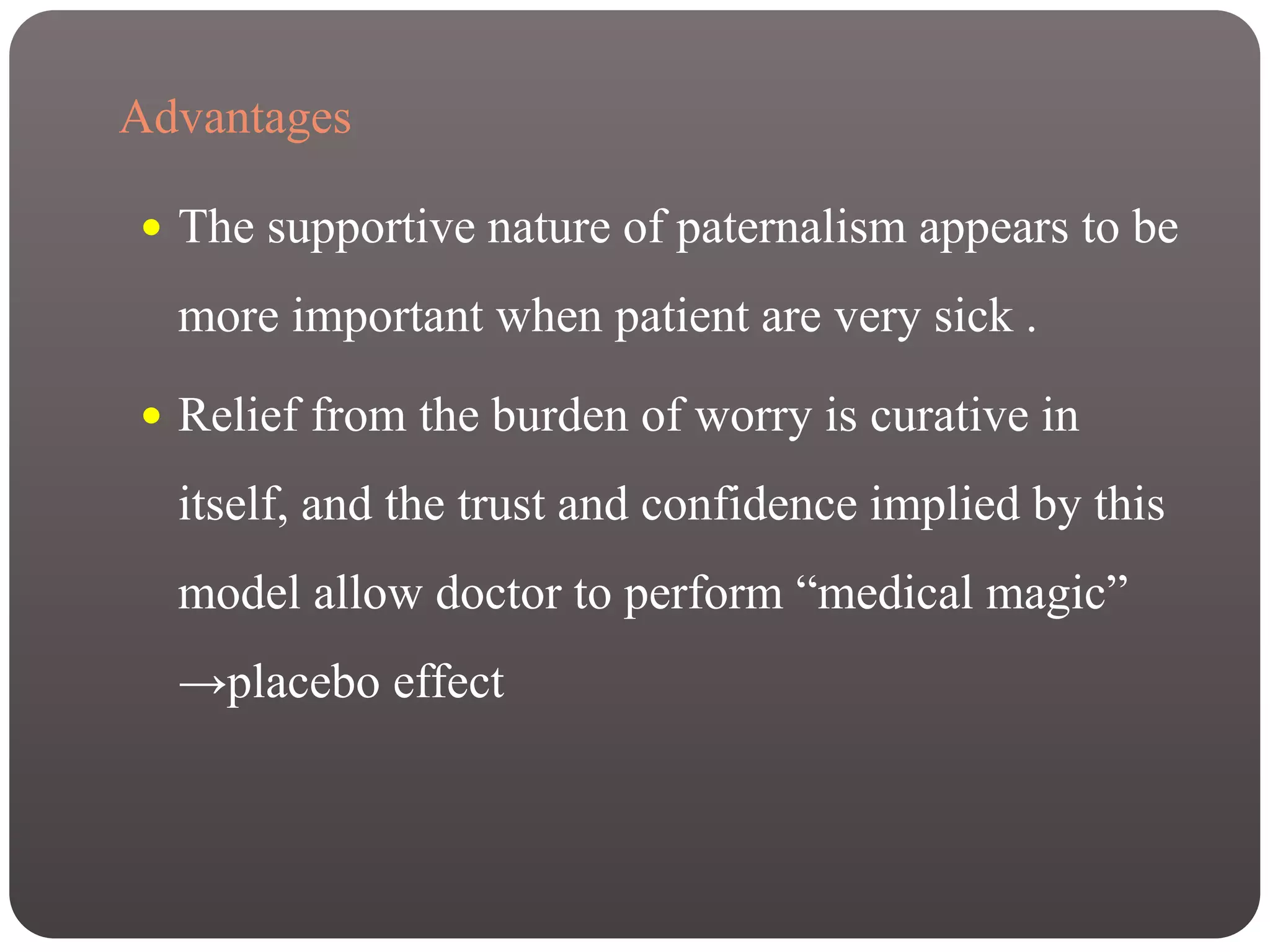 Doctor Patient Relationship | PPTX