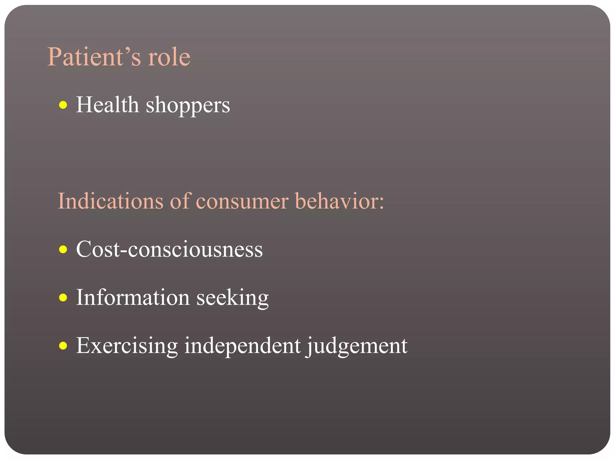 Doctor Patient Relationship | PPTX