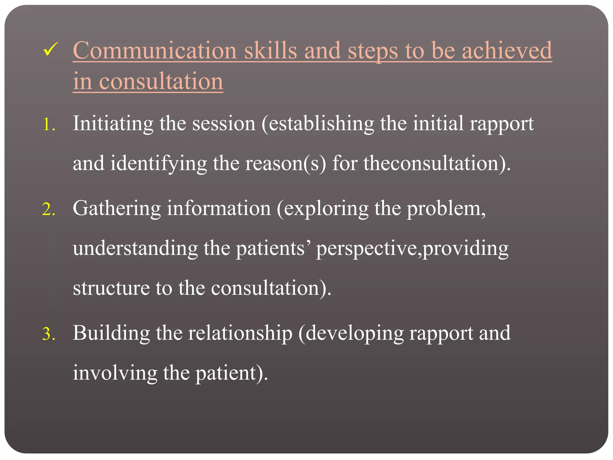 Doctor Patient Relationship | PPTX