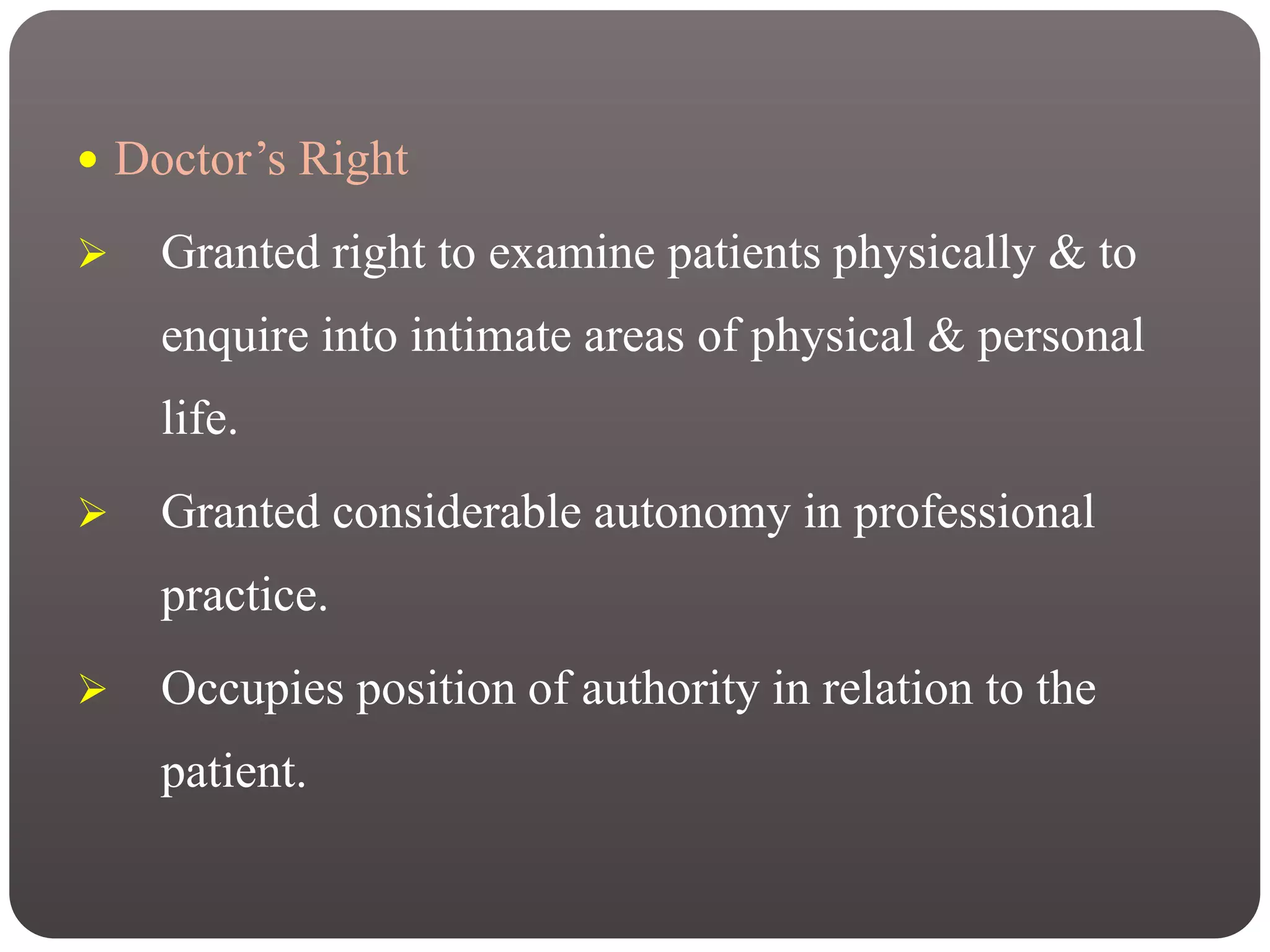 Doctor Patient Relationship | PPTX