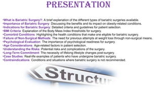 Indications of Bariatric Surgery: Understanding When and Why Bariatric ...