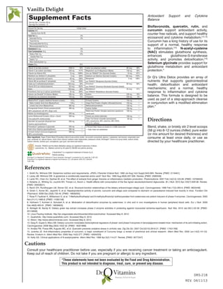 Dr Q's Ultra Detox | PDF